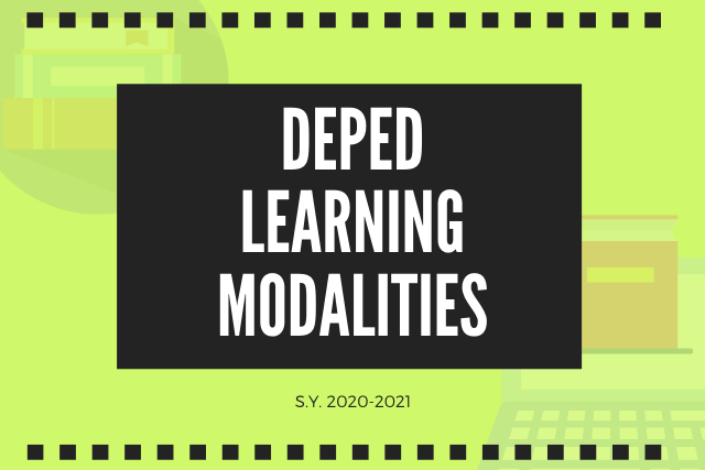 DepEd Learning Modalities for S.Y. 2020-2021 – News BEaST Ph