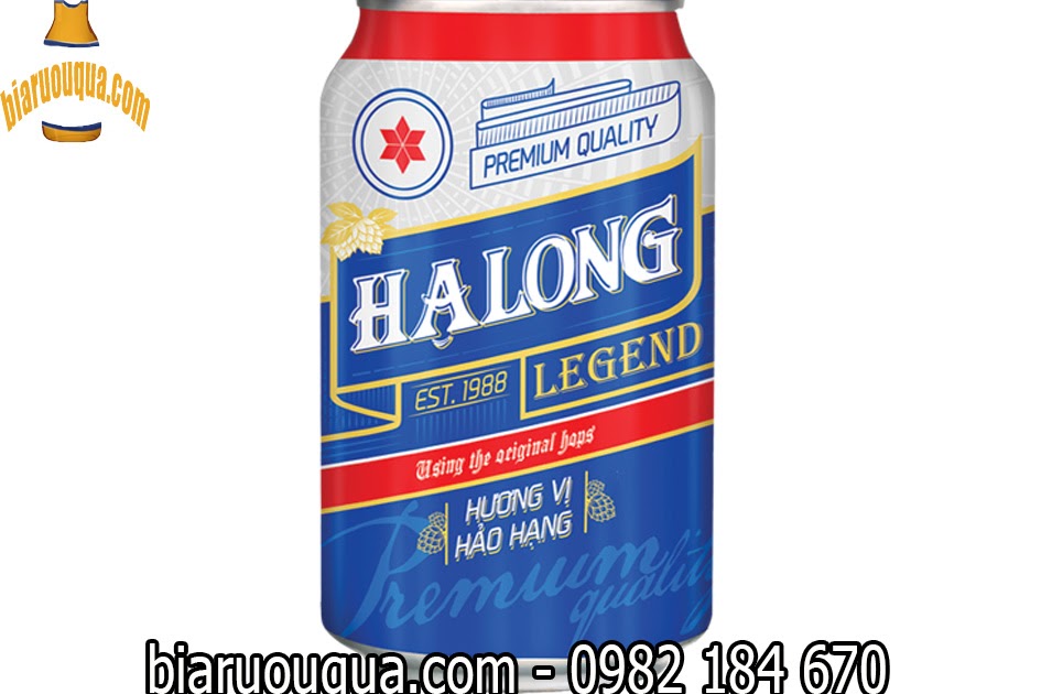 Bia Hạ Long Legend 4.8% thùng 24 lon 330ml