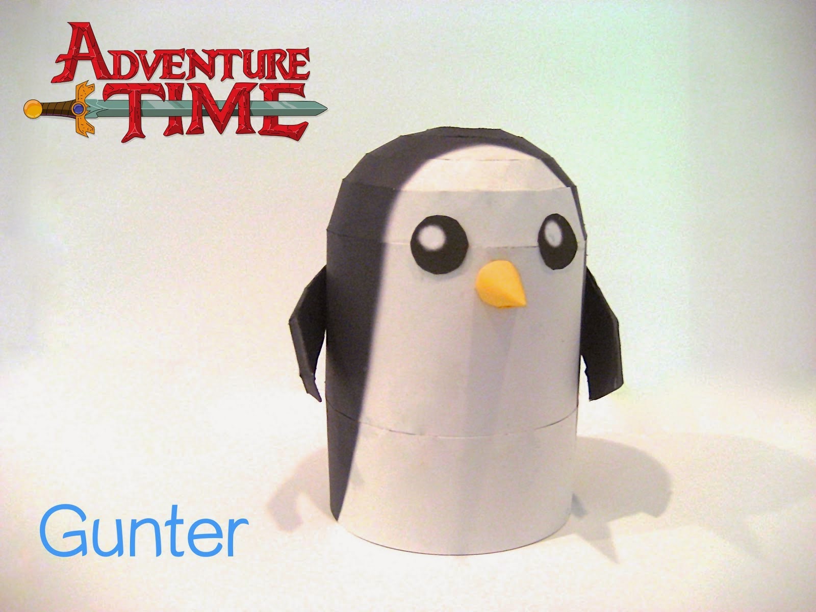 Papercraft Adventure Time Gunter - Papercraft4u | Free Papercrafts ...