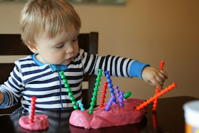 Introducing Playdough to Babies and Toddlers