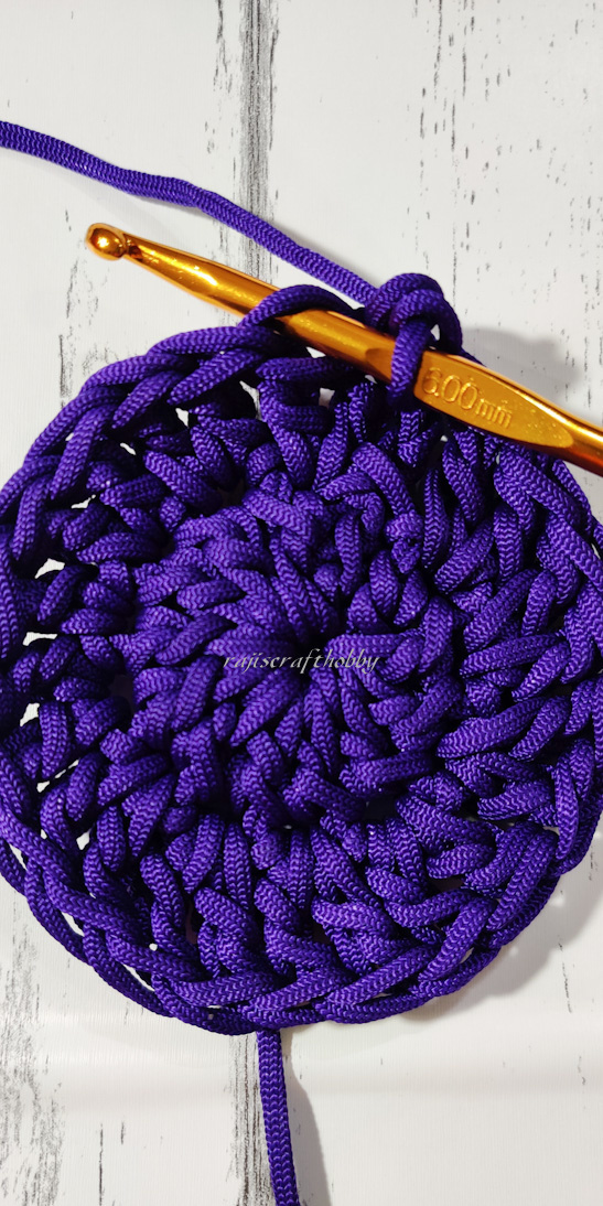 Crochet Macrame Cord Basket by Raji's Craft Hobby - Underground Crafter