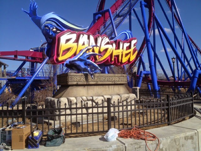 The Sketchpad: The Banshee - Kings Island - E3 Fabrication