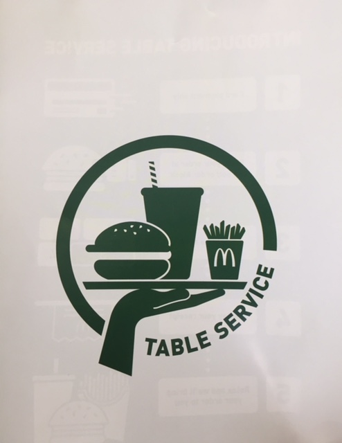 Food Shorts: McDonald's Table Service