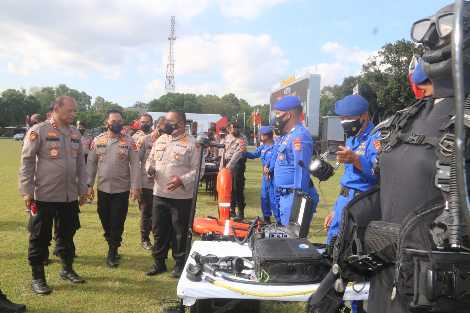 Jelang Super Bike, Kakorsabhara Mabes Polri Cek Siapan Polda NTB