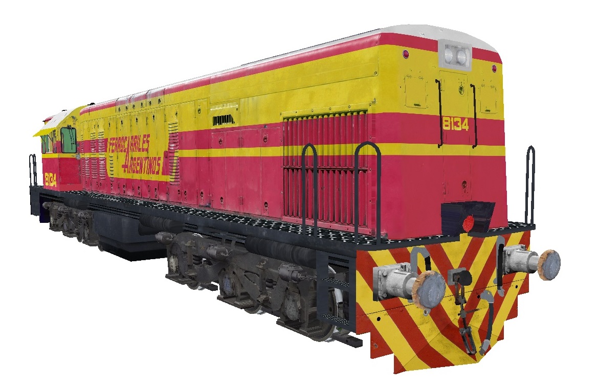 GE U18C 8134 - Ferrocarriles Argentinos