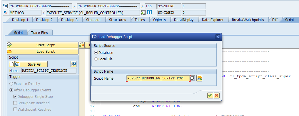 Debugging planning functions in SAP BI-IP Debugging planning functions in SAP BI-IP