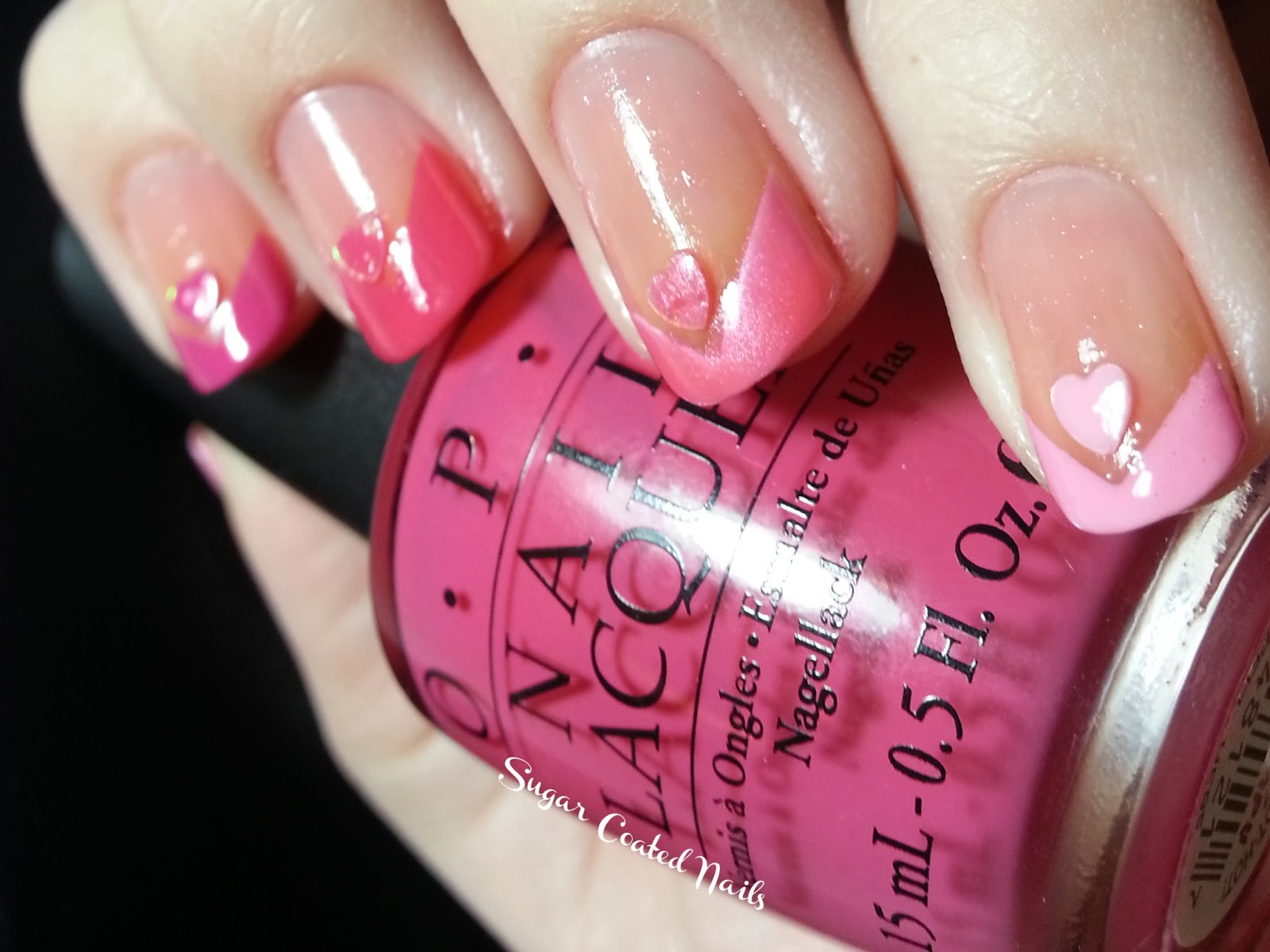 Day Nine - Ombre or Gradient ~ Sugar Coated Nails