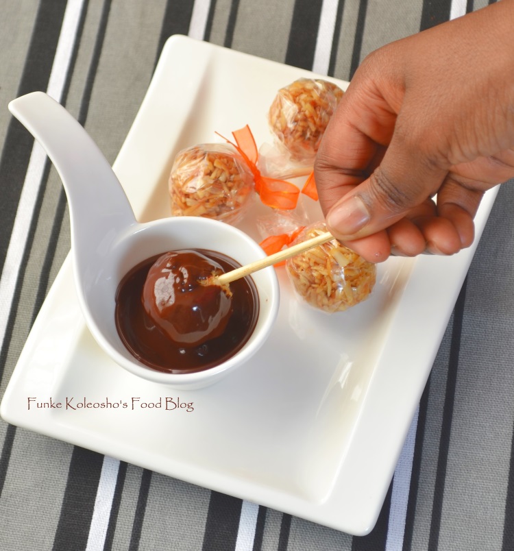 Coconut Candy Pops