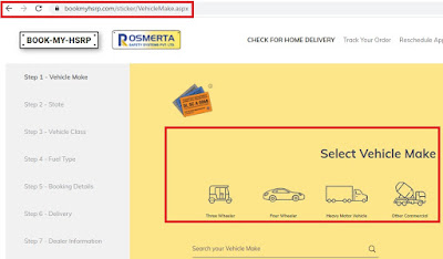 Booking HSRP (Number Plate & Colour - Coded Fuel Stickers) - Report On ...
