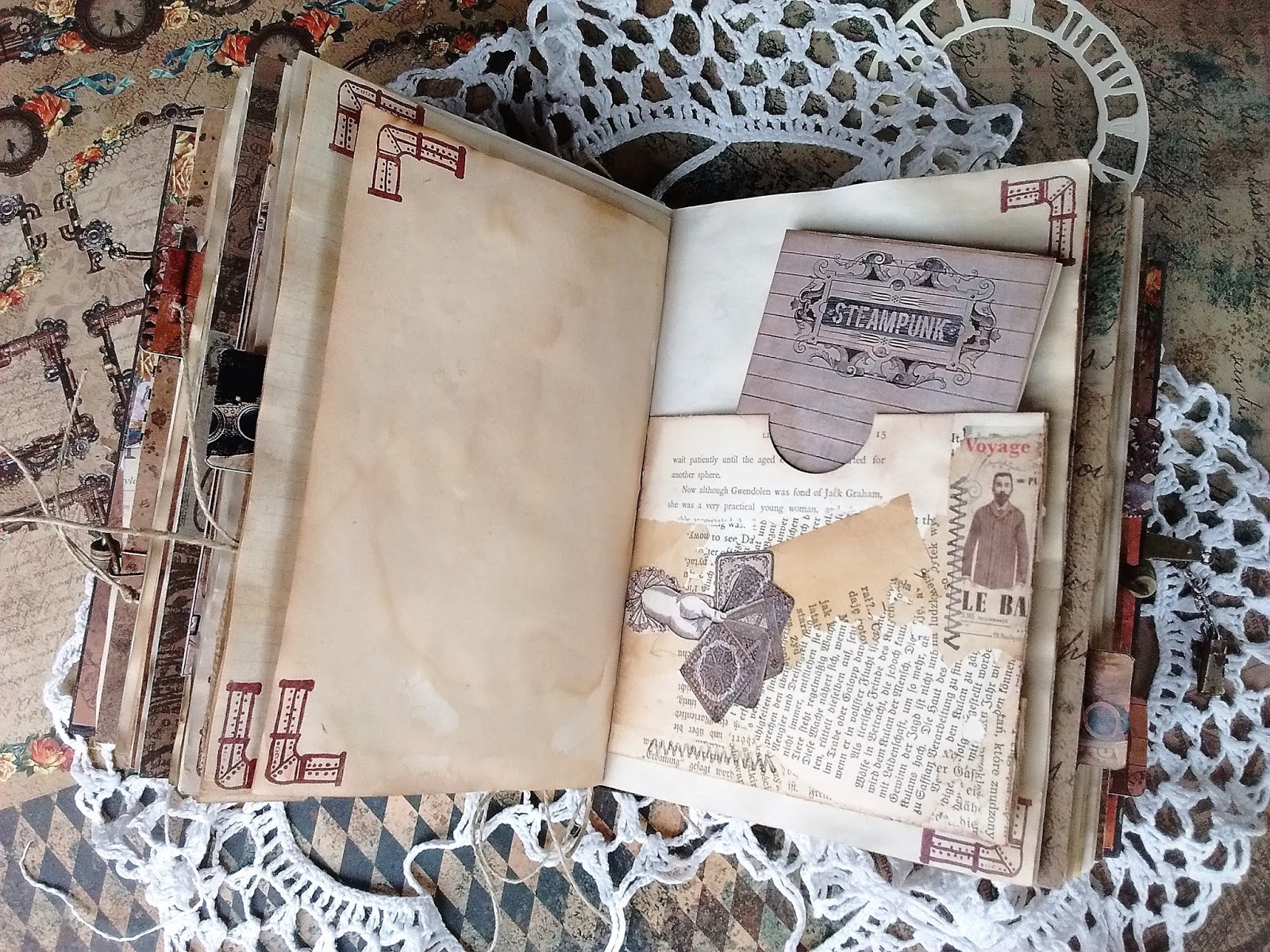 Wieczna Jesień: "Mechanical Notes" steampunk journal