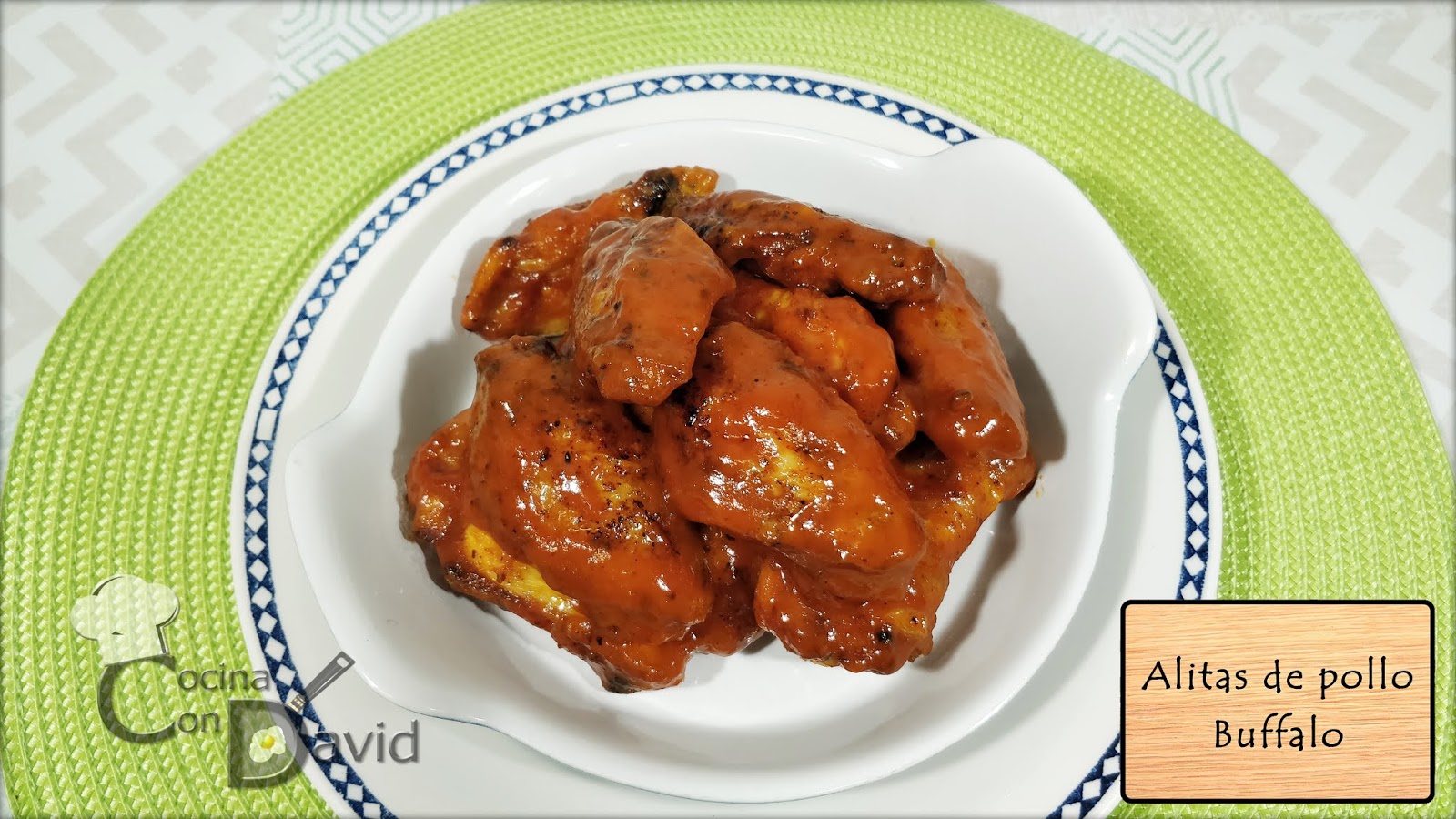 Cocina con David: Alitas de Pollo Buffalo Picantes🔥 | Buffalo Wings ...