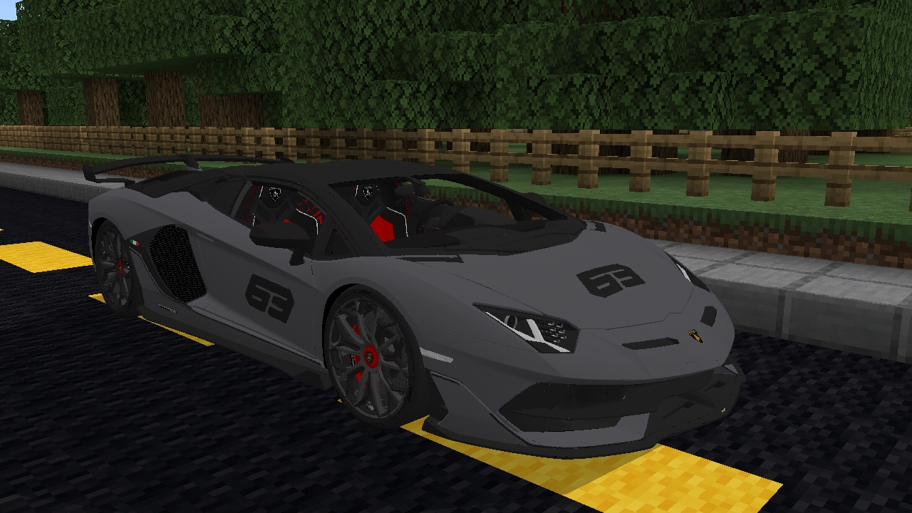 Lamborgini Aventador SVJ Roadster | Minecraft Addon - GAMING BLOG