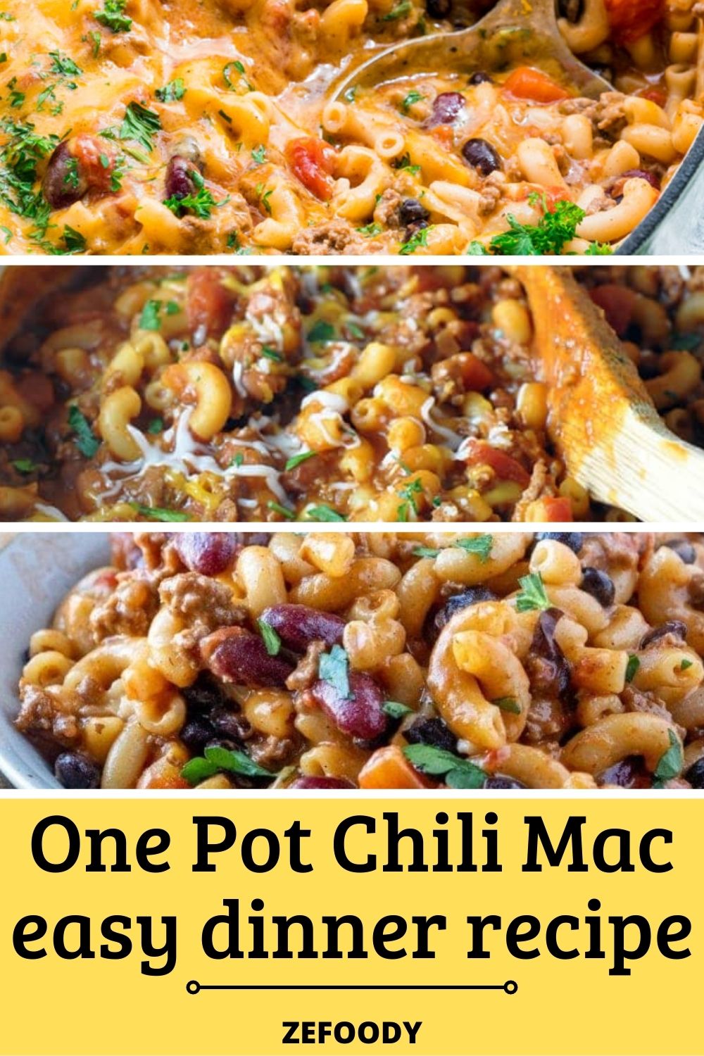 One Pot Chili Mac - Homemade Hamburger Helper Chili Macaroni - easy ...