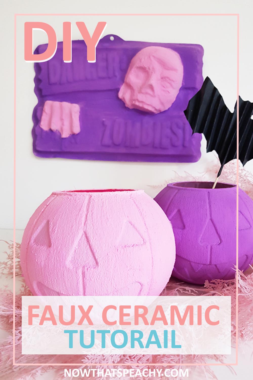 How to make plastic look like Ceramic with this easy Hack | HALLOWEEN ...