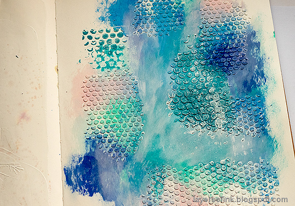 Layers of ink: Dance in the rain tutorial