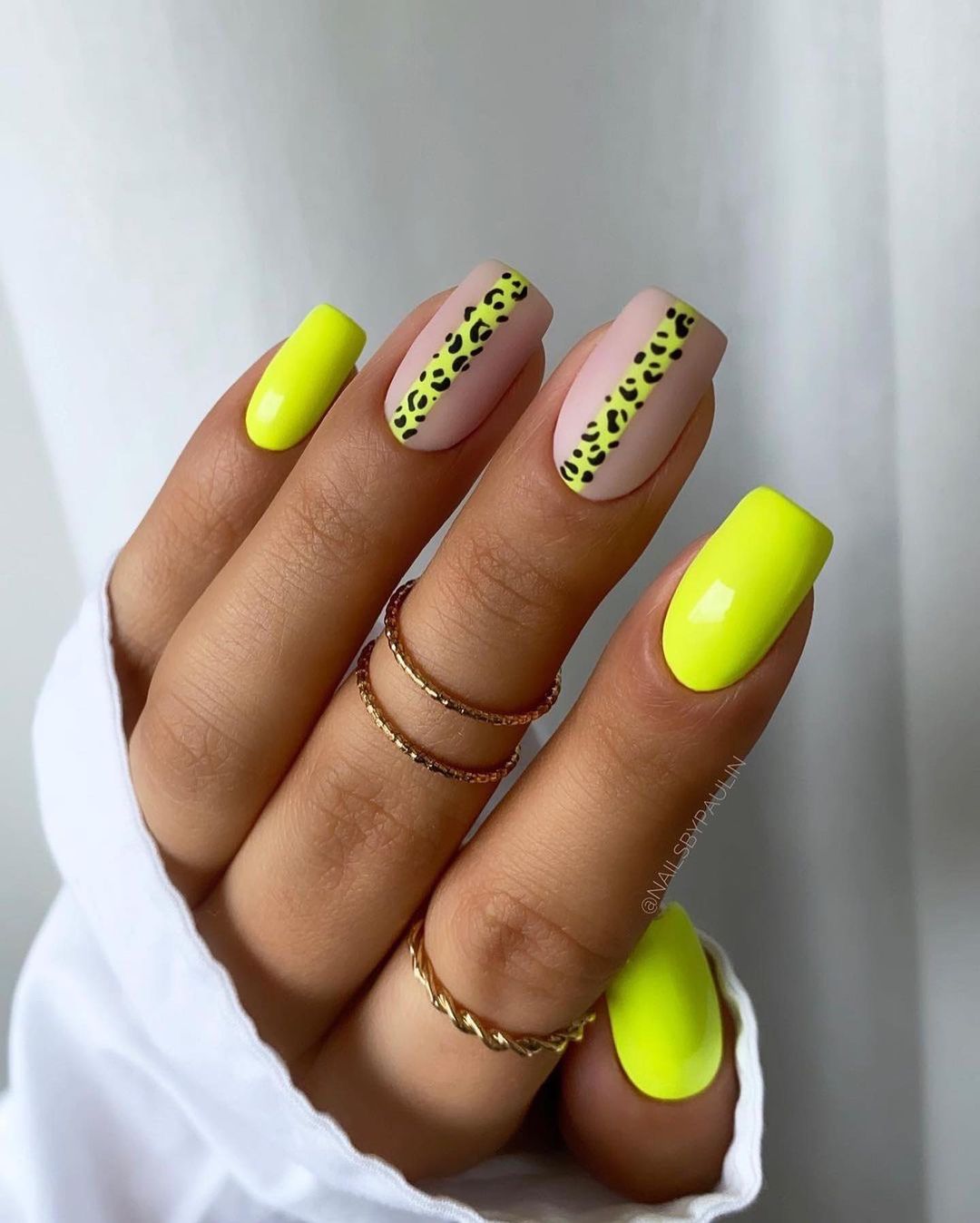 Short colorful summer nail design ideas. | Melody Jacob