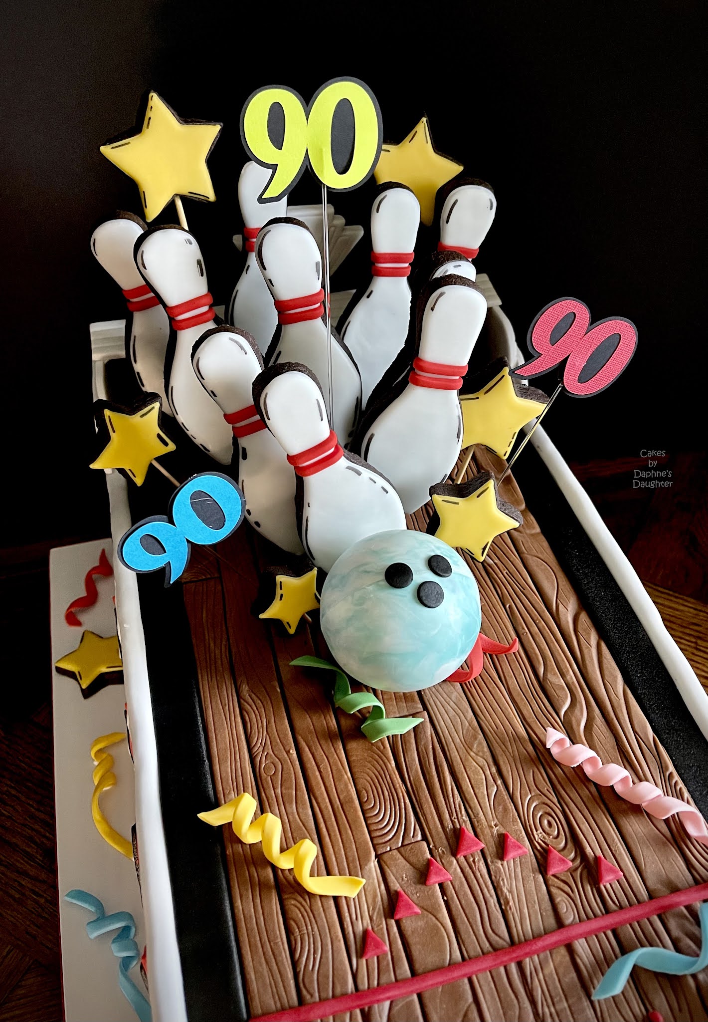 The Bake More: Bowling Alley Cake