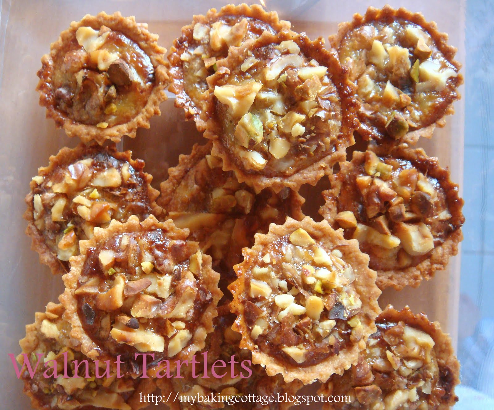 My Baking Cottage: Mini Walnut Tarlets