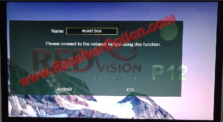 REDVISION P12 HD RECEIVER NEW SOFTWARE 27 OCTOBER 2020 - How To Enter ...