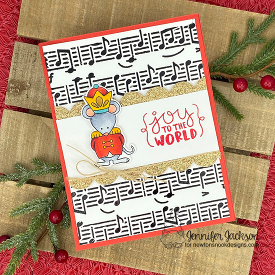 Newton's Nook Designs: Nutcracker Card by Jennifer Jackson