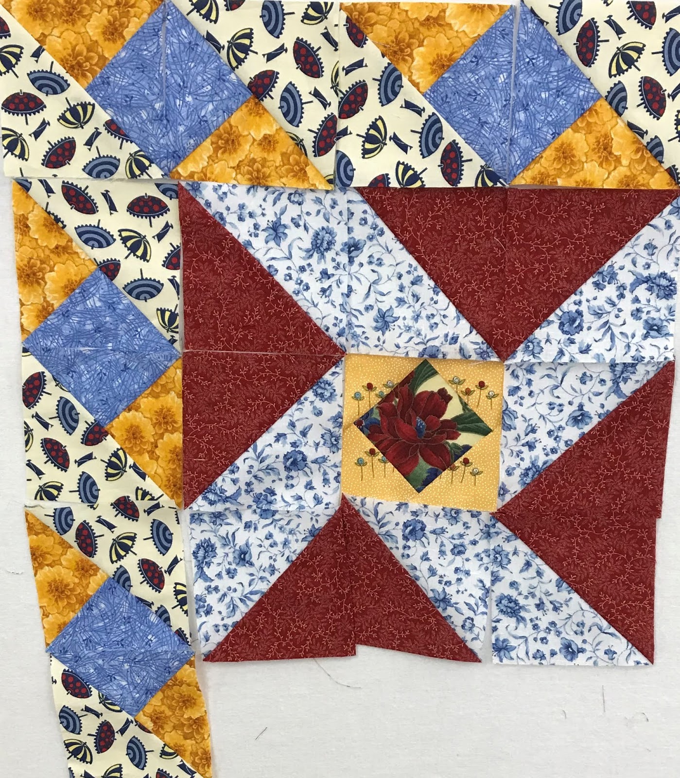 Sew'n Wild Oaks Quilting Blog: Patchwork Math Was In Session