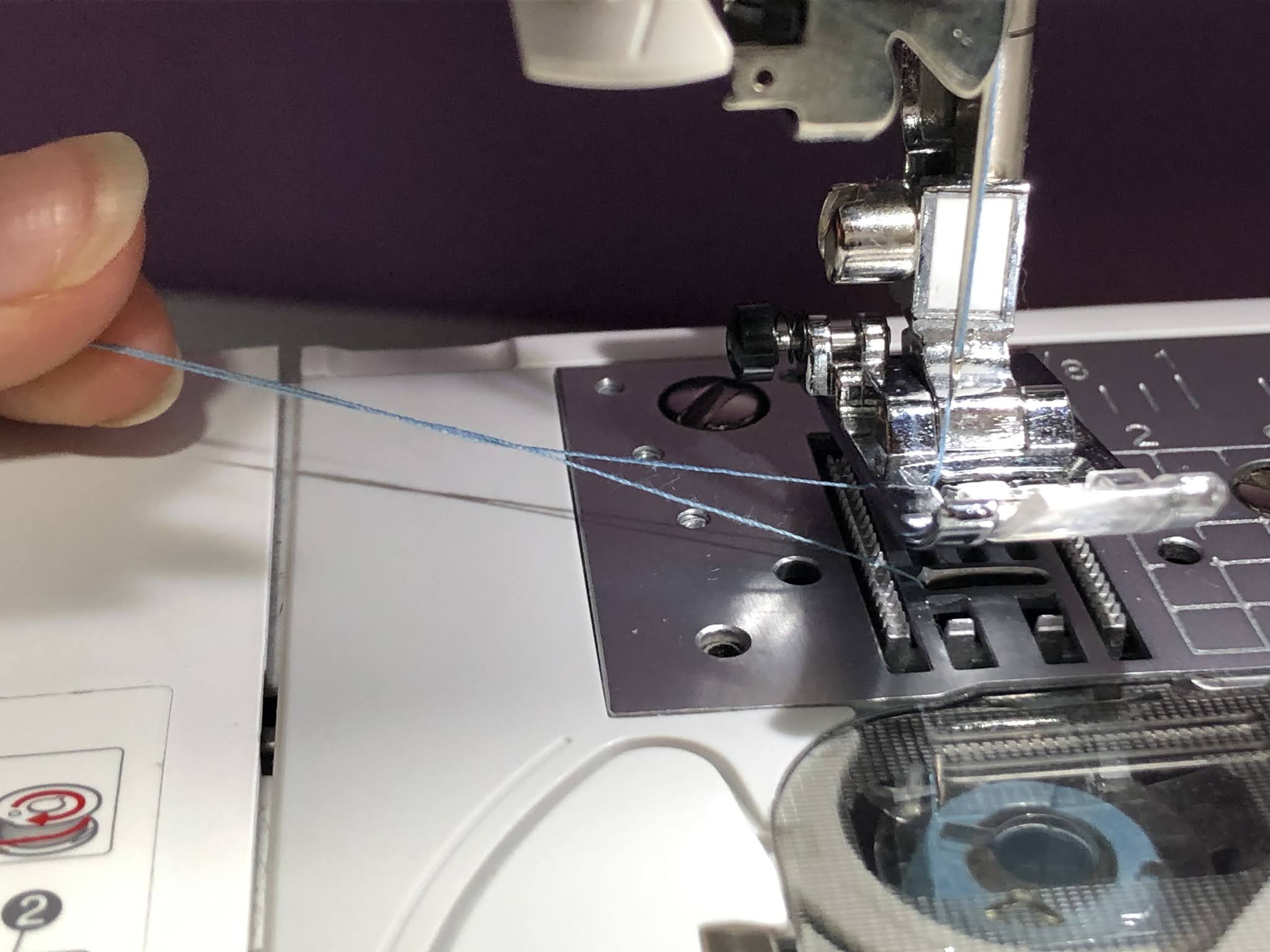 Learning To Sew: Sewing A Straight Line On Fabric
