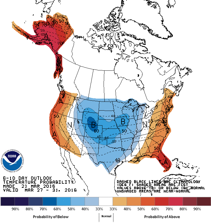 Wide World of Weather: Dramatic Swings in March Temperature