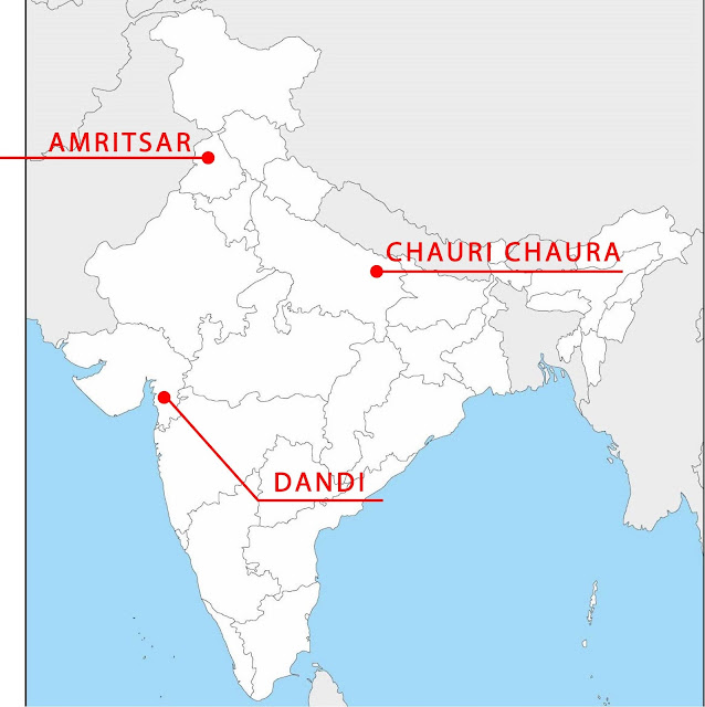 CBSE Class 10 HISTORY Important Maps for 2021 exam