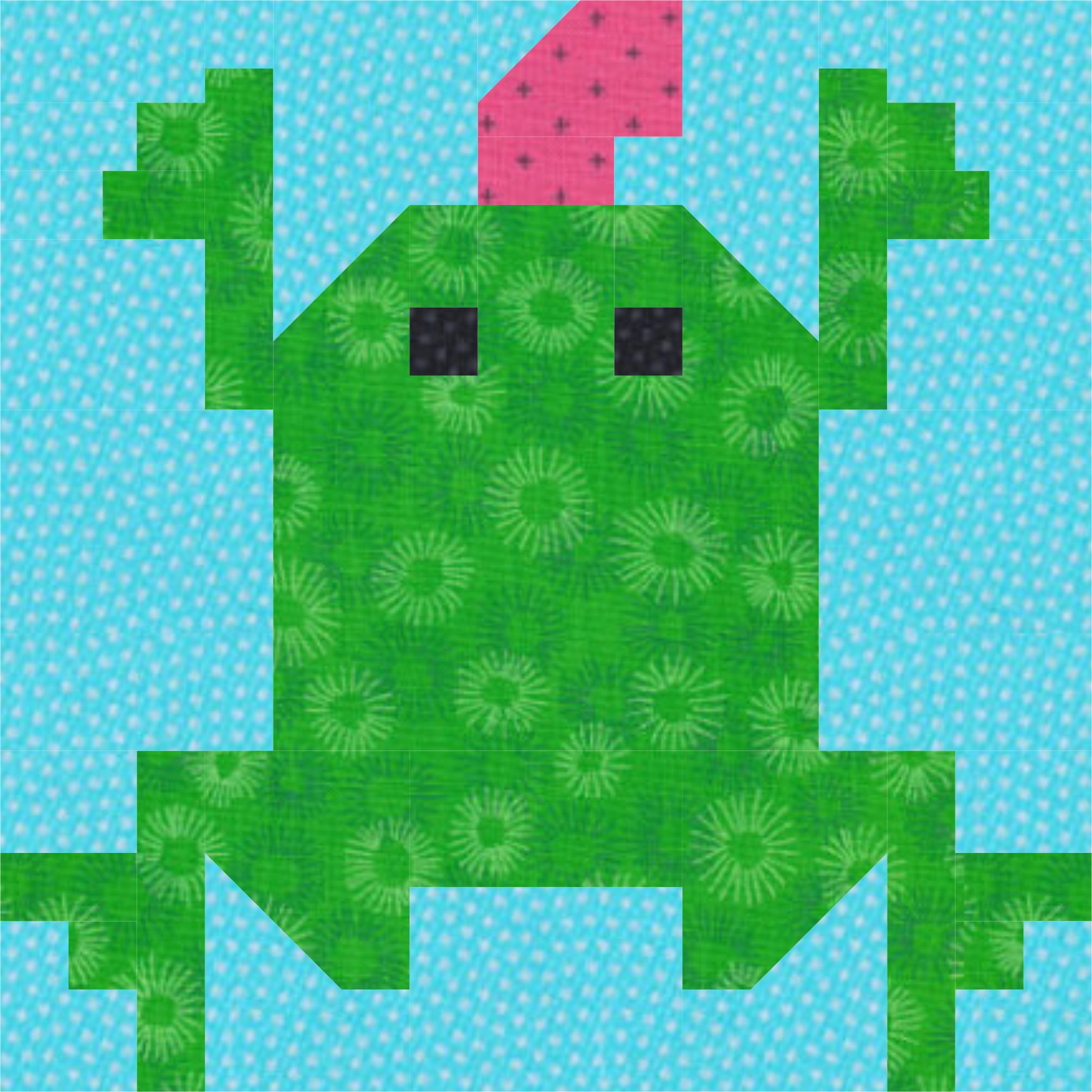 Frog Quilt Pattern