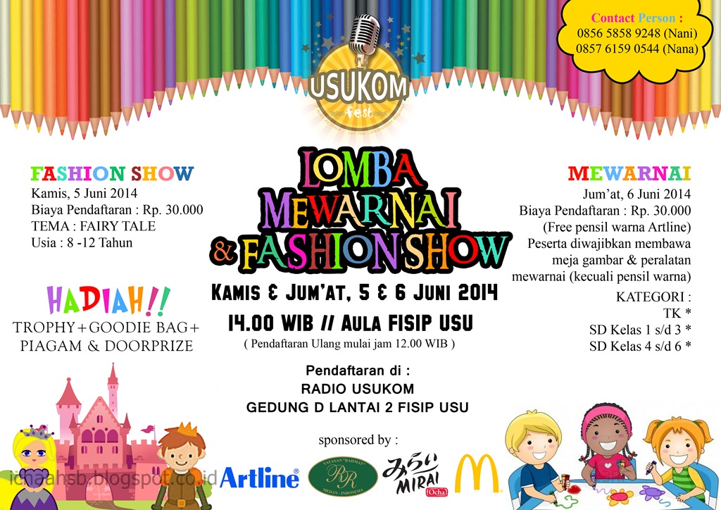Catatan Dosen Muda: Portfolio : Desain Flyer Lomba Anak
