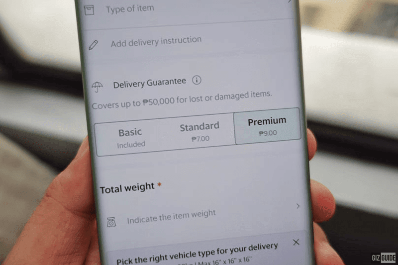 You can now upgrade your Delivery Guarantee in Grab for lost or damaged ...