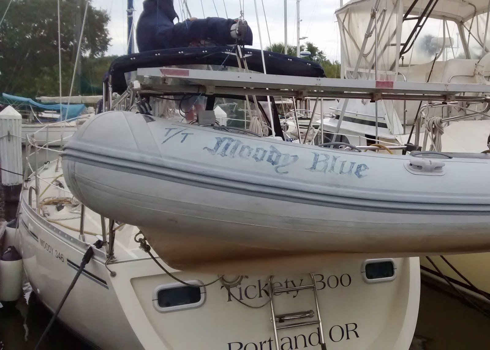 The Cynical Sailor & His Salty Sidekick: Naming Our Boat Tickety Boo ...