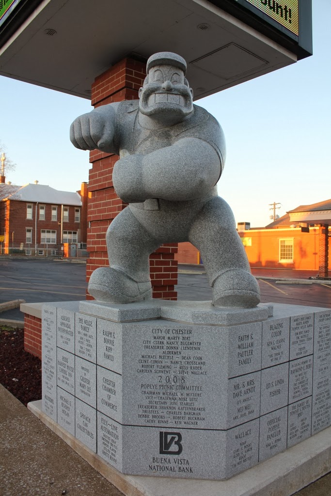 This Fluid Thrill: Chester, Illinois, "The Home of Popeye"