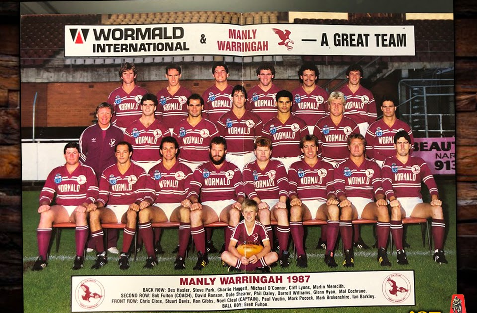 wdnicolson.com: Rugby League History: The 1987 Manly-Warringah Sea Eagles