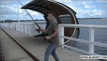 Know Ur Meme !: EPIC FISHING LINE THROWING FAIL