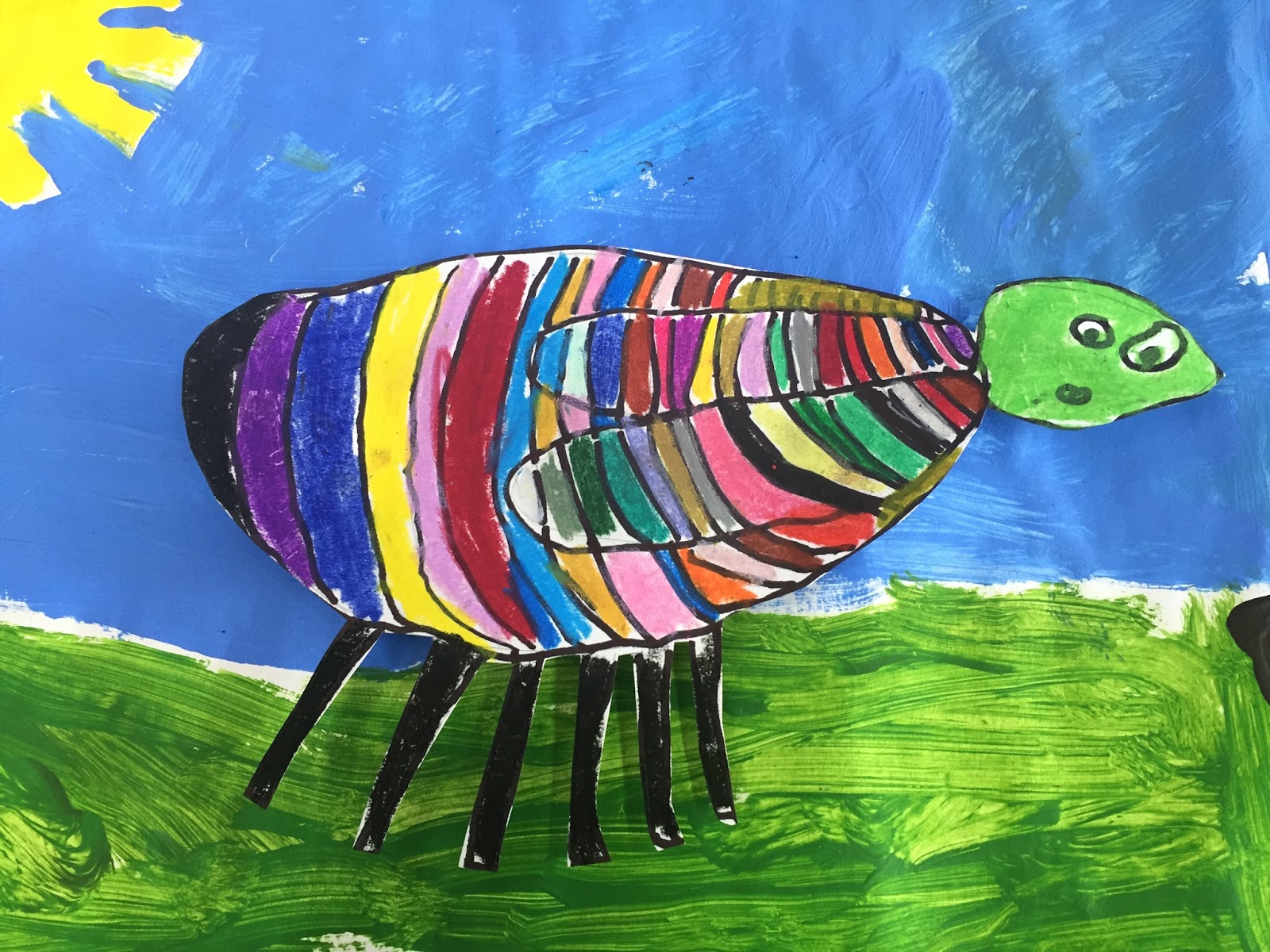 Room 7 @ Dairy Flat : Minibeast Art