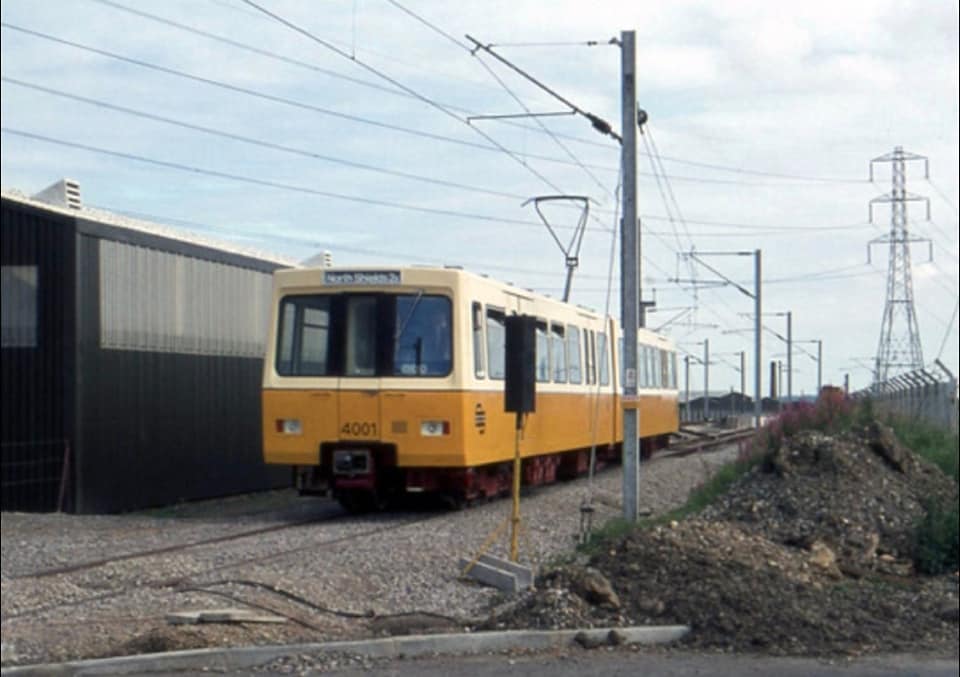 North Tyneside Steam Railway: Metro Test Track