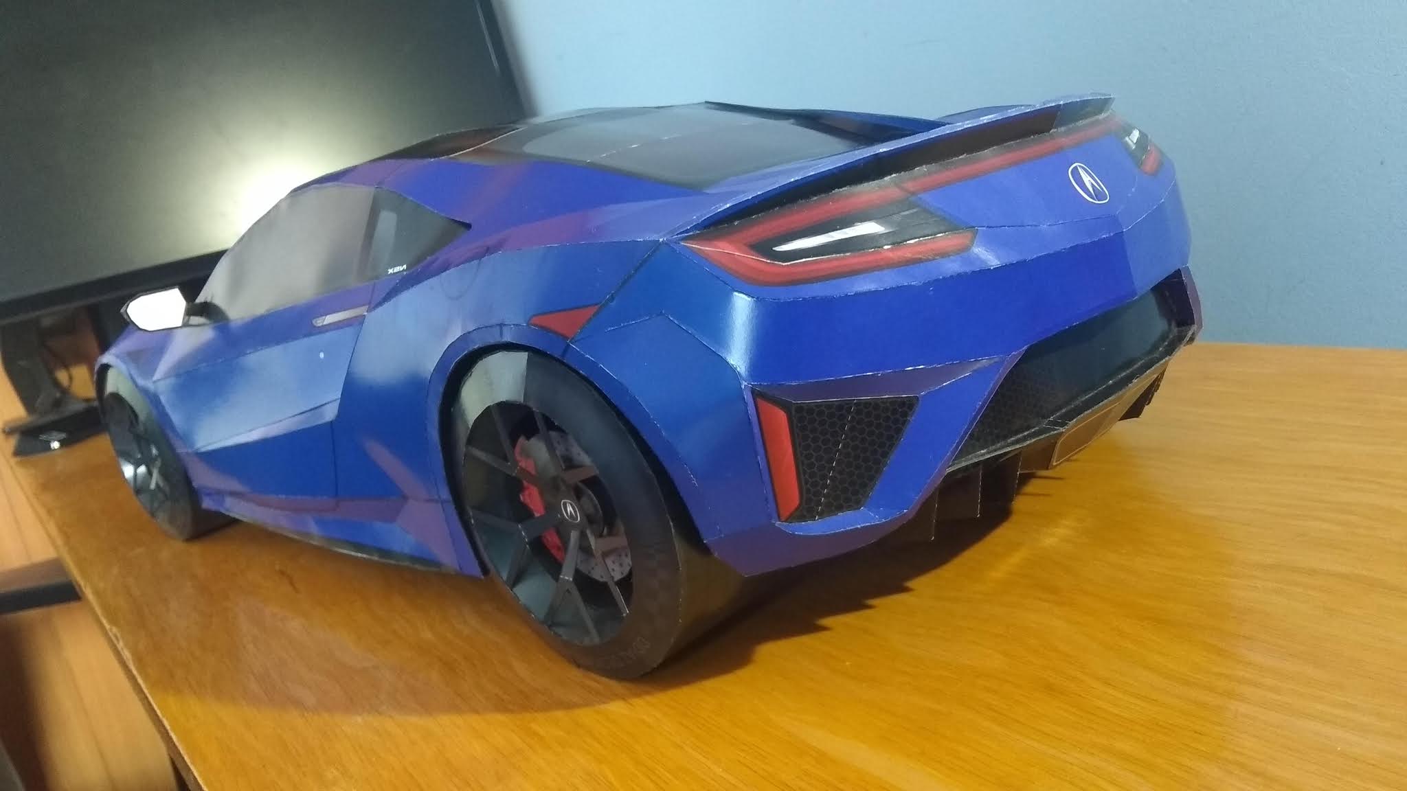 Papercraft Acura NSX ( Final Images )