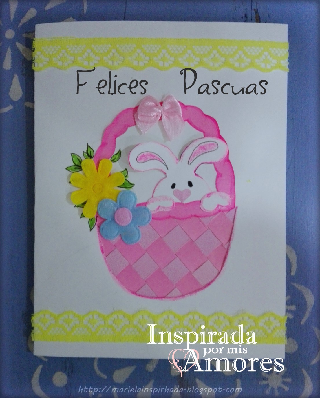 Inspirada por mis amores: SE ASOMAN LOS CONEJITOS EN PASCUA