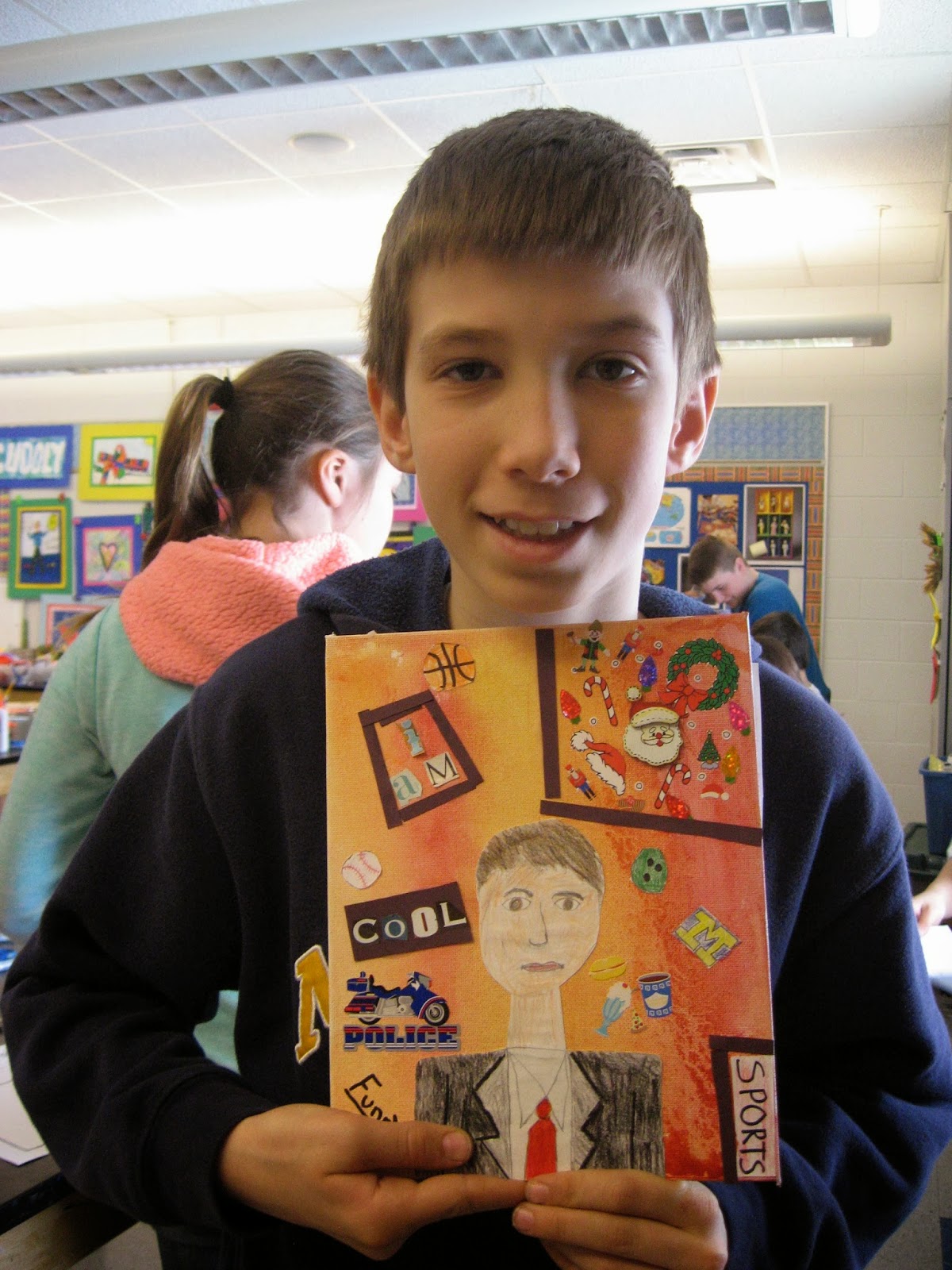 Jamestown Elementary Art Blog: Reporting.... What I learned about Self ...