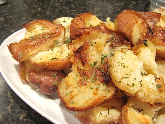 Sew Many Ways...: Easy Cracked Potato Recipe...