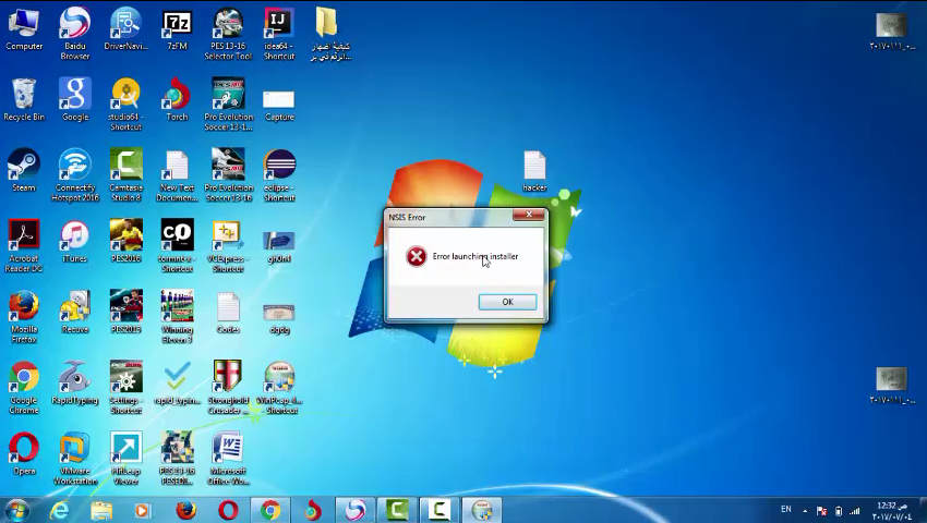 حل مشكلة error launching installer - عالم الاندرويد
