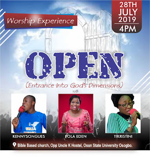Event Alert: Worship Experience, Entrance into God's Dimension (OPEN ...