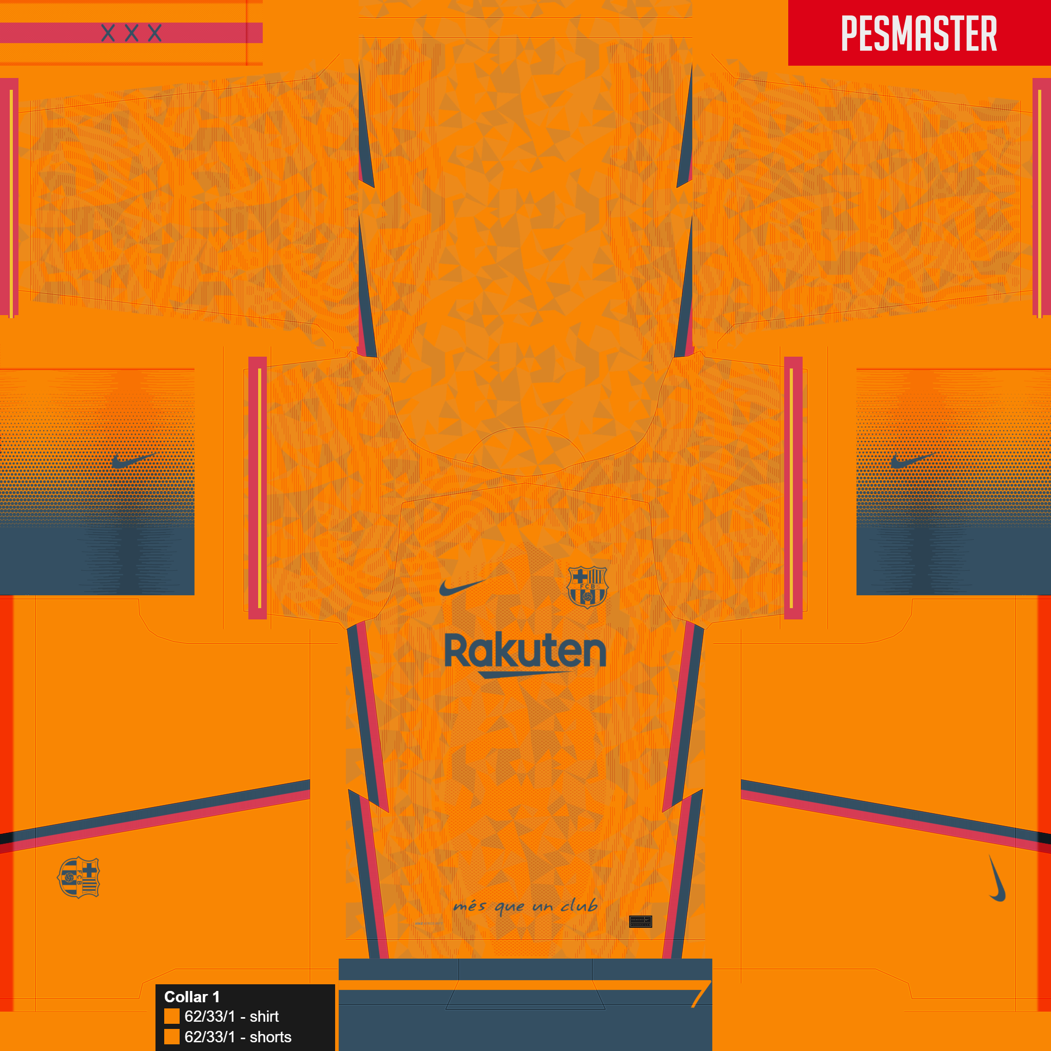 Kits FC Barcelona FANTASY Kit para DLS - FTS y PS4