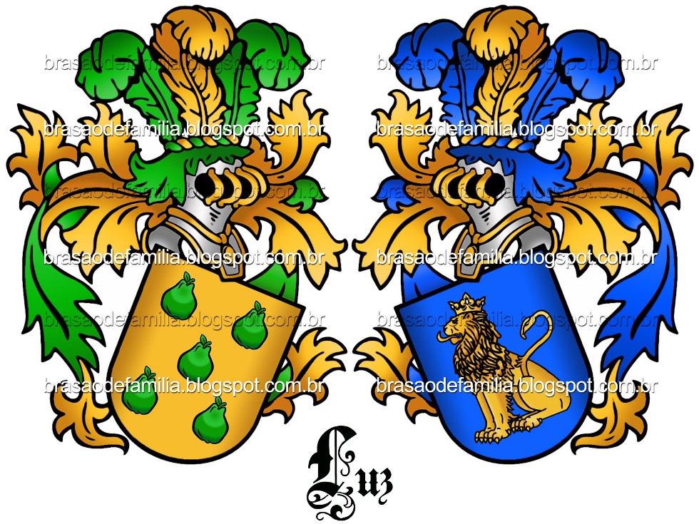 Brasões: Brasão da Família Luz