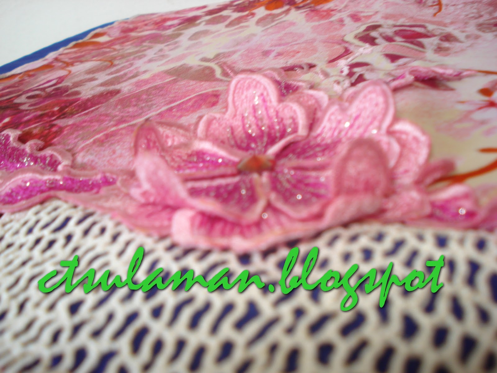 CT Sulam: cara2 menyulam bunga timbul