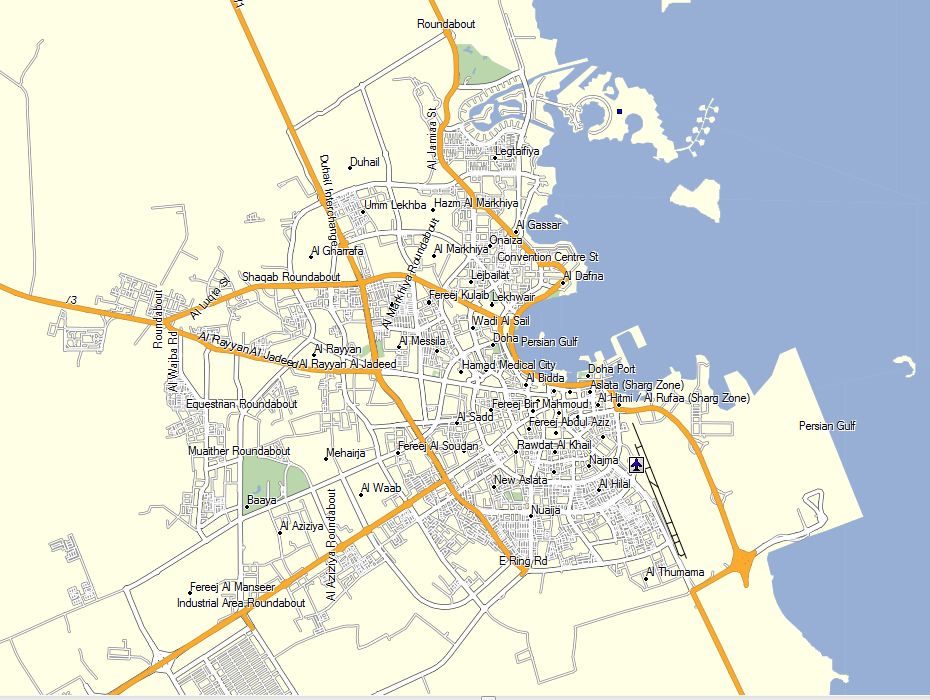 GPSTravelMaps.com: Qatar GPS Garmin Map