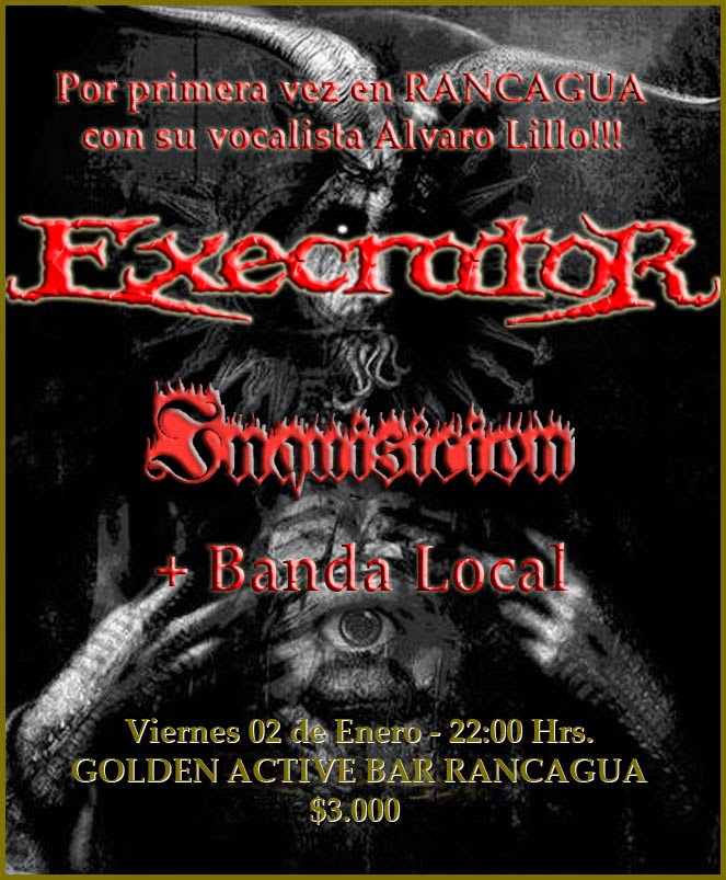 ACTUALIZADO: Execrator presentará una gira por regiones en Chile!