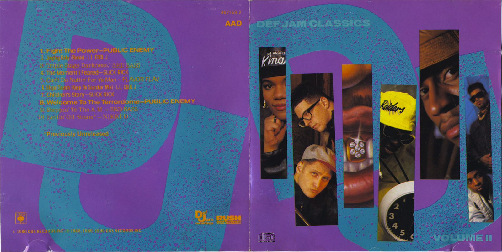 BLOG DO DJ: Def Jam Classics - Volume II (1990)