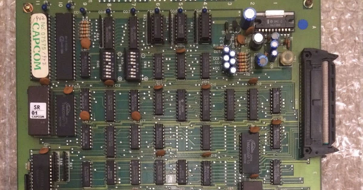 Arcade PCB Fever: 1942 by Capcom